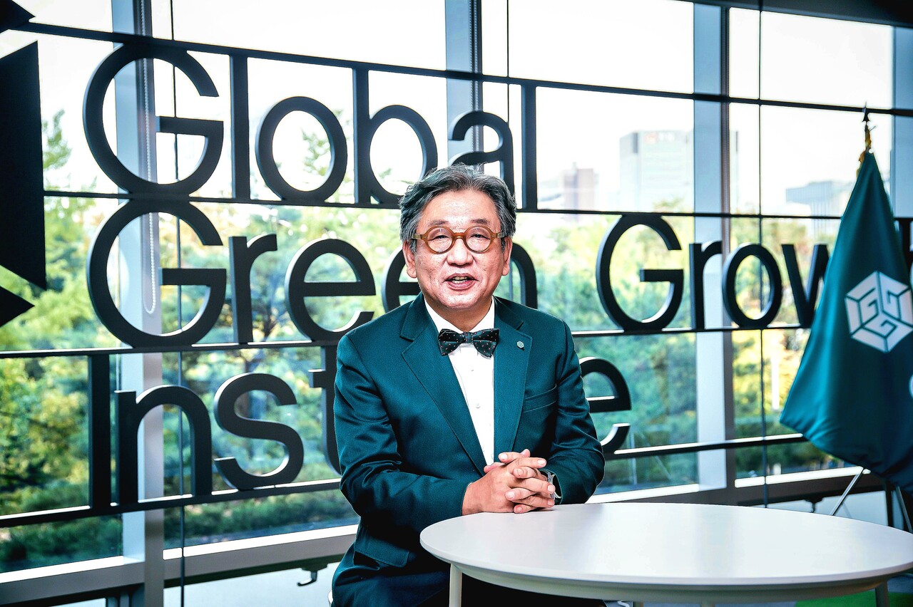 김상협 前 탄녹위 위원장, GGGI 신임 사무총장 취임