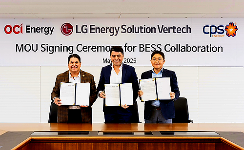 OCI, 美 텍사스 태양광+ESS 통합 전력공급 본격화